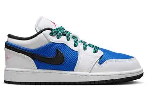 JORDAN 1 Low Se Formula 23 Pack Sneakers - White/hyper Royal/hyper Jade