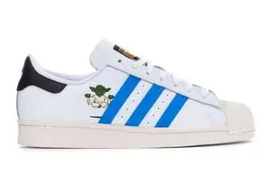 Adidas Superstar Star Wars Yoda Sneakers - Cloud White/scarlet/chalk White
