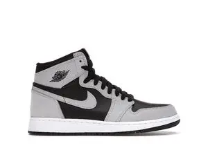 JORDAN 1 Retro High - Black/white/light Smoke Grey