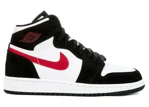 JORDAN Jordan 1 Retro High Top Sneakers Black/gym Red/white