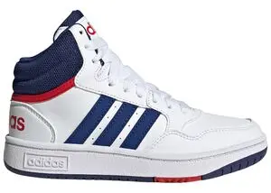 Adidas Hoops High-top Sneakers - Cloud White/victory Blue/better Scarelet Red