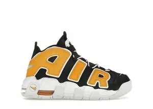 Nike Air More Uptempo Be True To Her School Sneakers - Black/university Gold/white