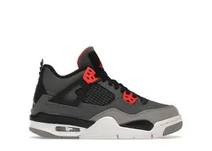 JORDAN 4 Retro Sneakers - Dark Grey/infrared 23/black