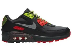 Nike Air Max 90 Sneakers - Black/dark Smoke Grey/asparagus