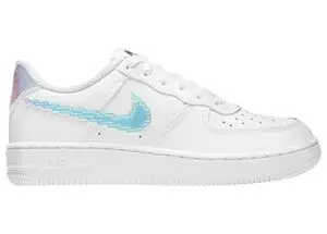 Nike Air Force 1 Lv8 Digital Swoosh Sneakers - White