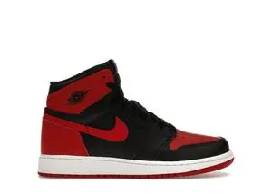 JORDAN 1 Retro Bred Banned - Black/varsity Red/white