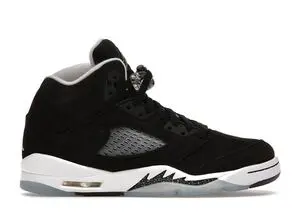 JORDAN 5 Retro - Black/moonlight/white