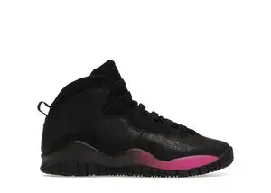JORDAN 10 Retro Sneakers - Black/fuchsia Blast
