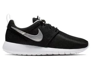 Nike Roshe One Sneakers - Black/metallic Silver/white
