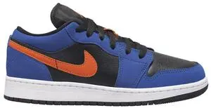 JORDAN Jordan 1 Low Sneakers Black/blue/orange