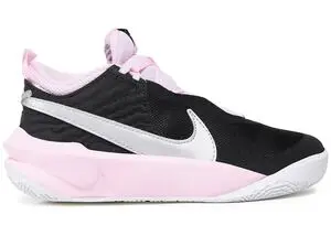 Nike Team Hustle D 10 Sneakers - Black/pink Foam/white