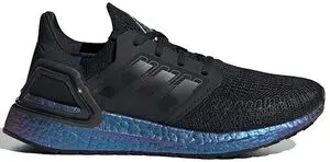 Adidas Ultra Boost 20 ISS US National Lab Sneakers - Core Black/core Black/boost Blue Violet Metallic