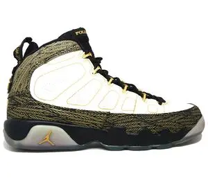 JORDAN 9 Retro Doernbecher Sneakers - White/metallic Gold/black
