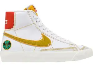 Nike Blazer Mid Roswell Rayguns - White/orange/gold
