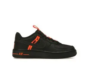 Nike Air Force 1 Low Lv8 Ksa Worldwide Pack Sneakers - Black/total Orange