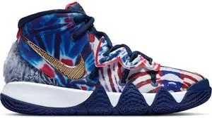 Nike Kybrid S2 Tie Dye Usa Sneakers - Blue Void/metallic Gold/photo Blue