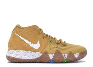 Nike Kyrie 4 Sneakers - Metallic Gold Coin/white