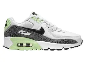 Nike Air Max 90 Sneakers - White/grey/volt
