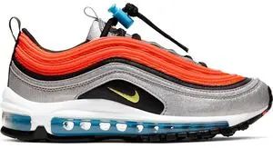 Nike Air Max 97 Sneakers - Metallic Silver/blackone-colorhyper Crimsonone-colorspeed Yellow