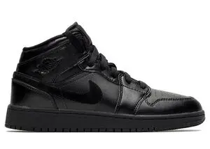 JORDAN 1 Mid Sneakers - Black