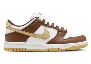 Nike Dunk Low Sneakers - White/metallic Gold