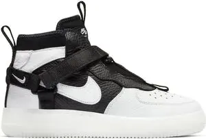 Nike Air Force 1 Utility Mid Sneakers - Off White/black