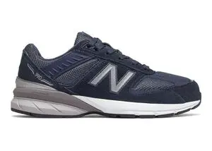 NEW BALANCE 990v5 Sneakers - Navy Blue/silver/white