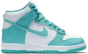 Nike Dunk High Sneakers Island Green/white
