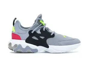 Nike React Presto Sneakers - Wolf Grey/black/rush Pink