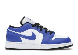 JORDAN 1 Low Game Royal Gs - White/game Royal/black