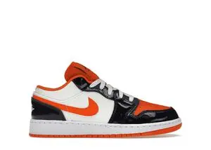 JORDAN 1 Low Halloween - Team Orange/black/sail