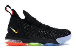 Nike Lebron 16 I Promise Sneakers - Black/hyper Crimson/photo Blue