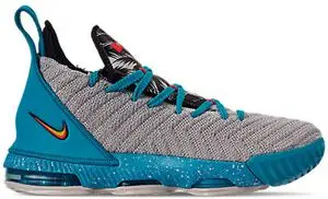 Nike Lebron 16 Tropical Beach Sneakers - Light Bone/tour Yellowone-colorbright Crimsonone-colorblue Lagoonone-coloratmosphere Greyone-colorblack