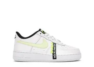 Nike Force 1 Low Sneakers - White/voltone-colorblackone-colorbarely Volt