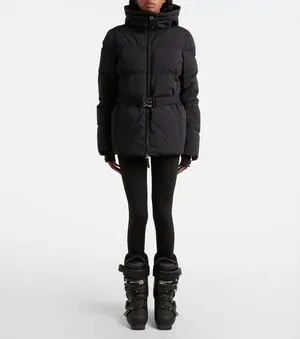 JETSET Chamonix Belted Ski Jacket - Black