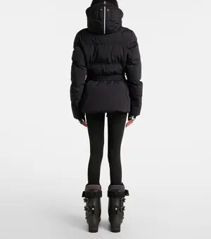 JETSET Chamonix Belted Ski Jacket - Black