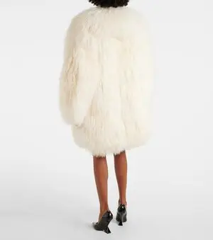 Attico Shearling Coat