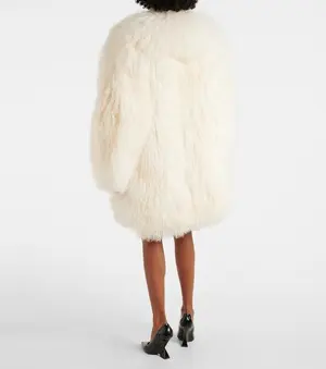 Attico Shearling Coat
