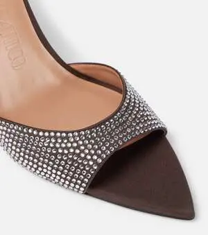 Attico Ester 95 Embellished Mules