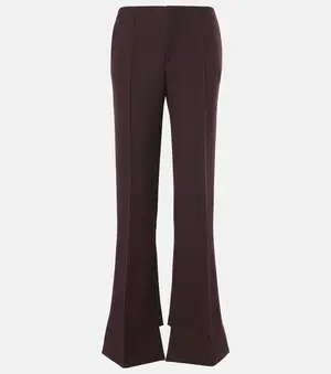 Chloé Wool Wide-leg Trousers