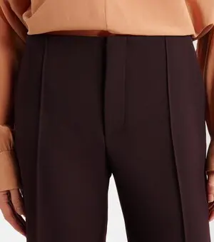 Chloé Wool Wide-leg Pants
