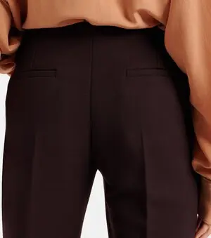 Chloé Wool Wide-leg Pants