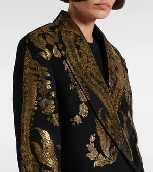 Etro Paisley Wool-cashmere Blazer