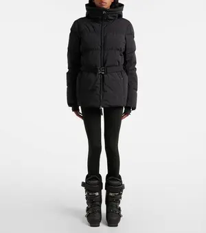 JETSET Chamonix Belted Ski Jacket - Black