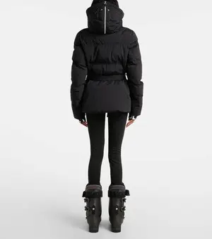 JETSET Chamonix Belted Ski Jacket - Black