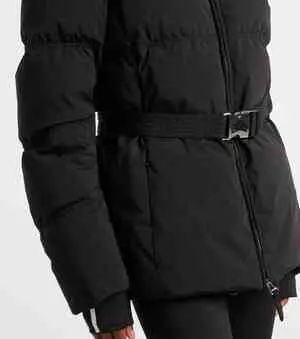 JETSET Chamonix Belted Ski Jacket - Black