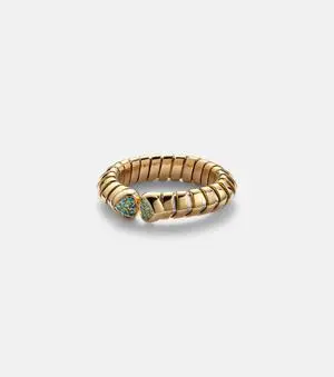 Marina B Trisolina 18kt Ring With Tourmalines - Gold