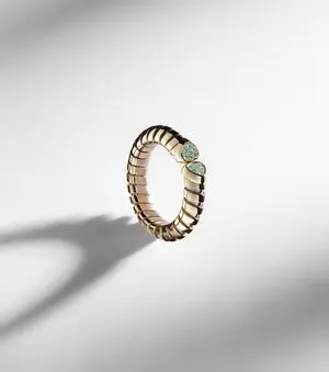 Marina B Trisolina 18kt Ring With Tourmalines