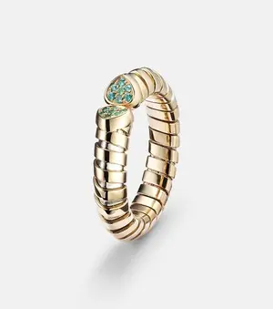 Marina B Trisolina 18kt Ring With Tourmalines - Gold