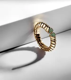 Marina B Trisolina 18kt Ring With Tourmalines - Gold